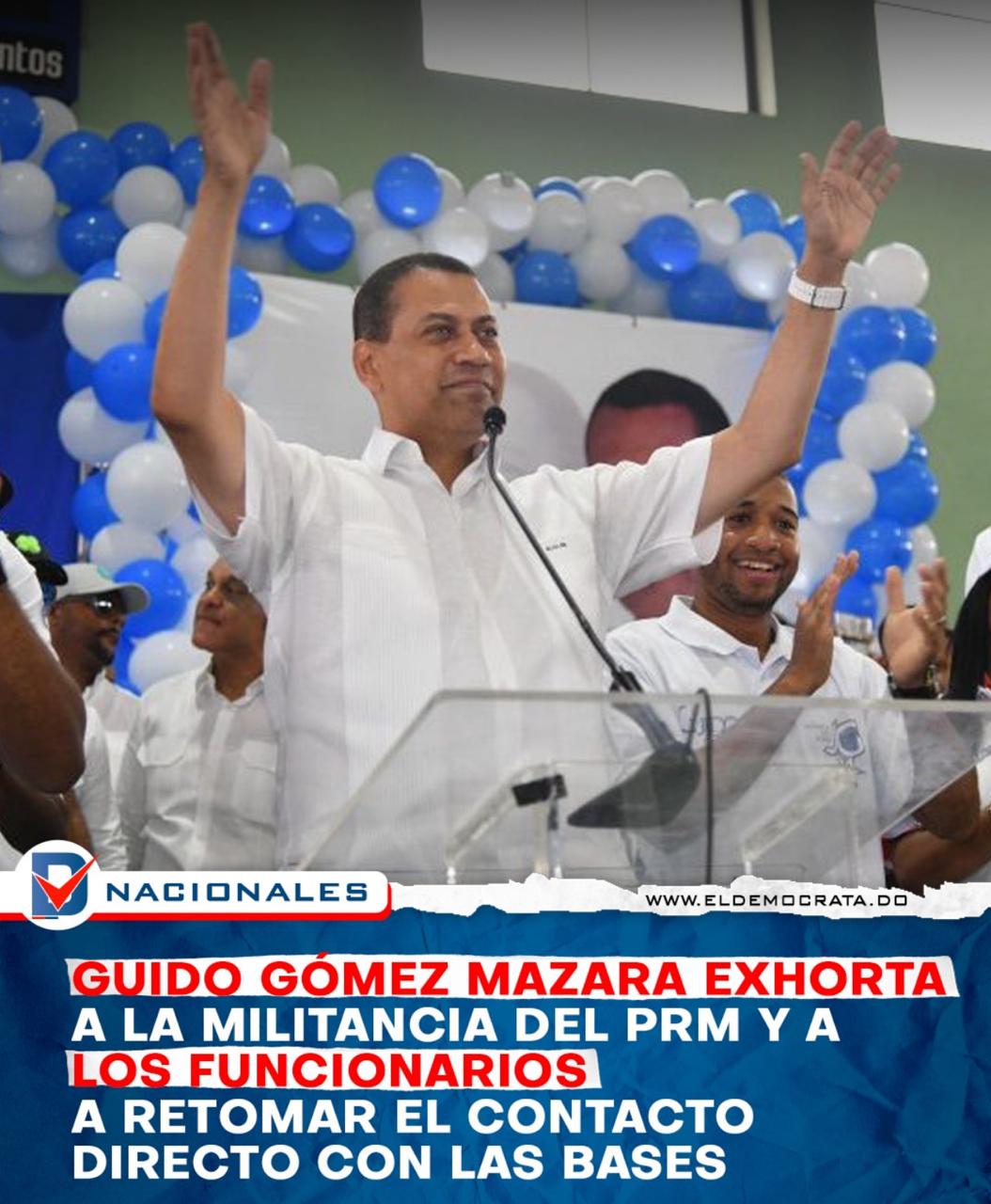 Guido llama a militante del PRM a renunciar - Turno Libre